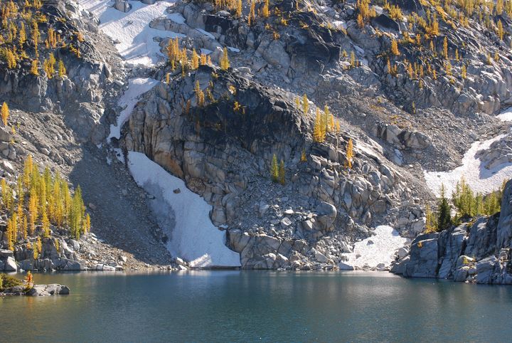 Snowmelt Replenishing a Lake - Wend Images Gallery - Photography ...