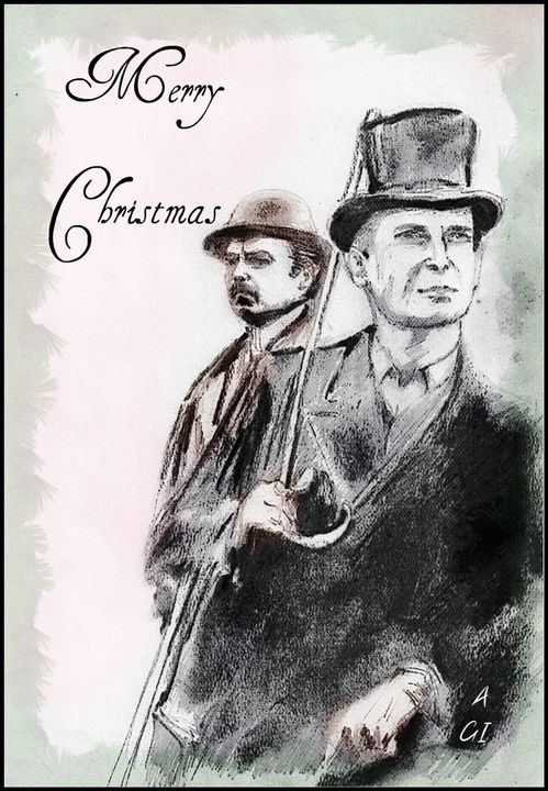 Holmes & Watson Xmas Joy - Alexa & Alan ~Secret World productions ...