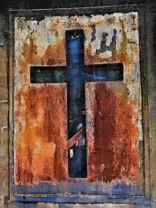 Weathered Cross - Photographic Artwork - Photography, Religion ...