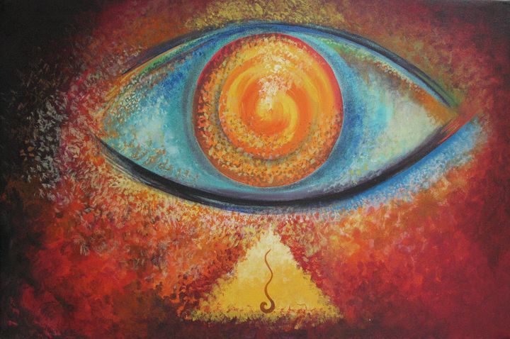 Awakening - Bindu Popli - Paintings & Prints, Religion, Philosophy ...
