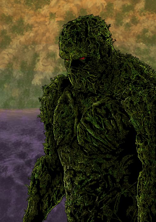 Swamp Thing - Steen Illustration - Drawings & Illustration ...
