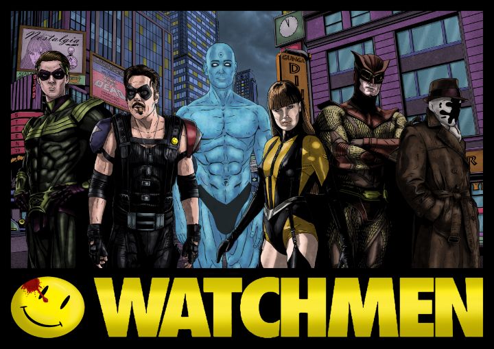 Watchmen - Steen Illustration - Drawings & Illustration, Entertainment ...
