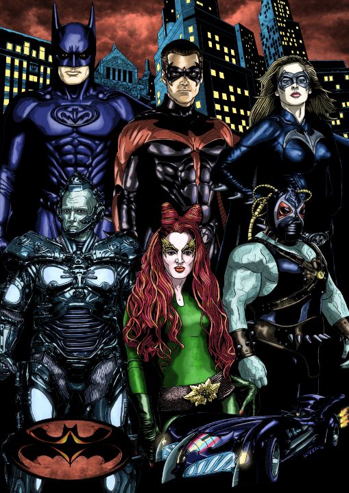 Batman & Robin - Steen Illustration - Drawings & Illustration ...