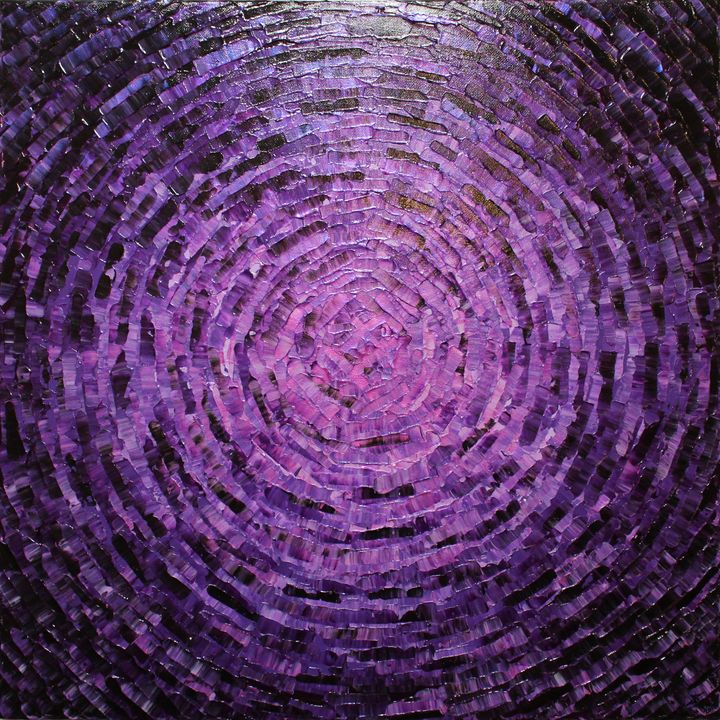 Shard of purple color - Jonathan Pradillon - Paintings & Prints ...