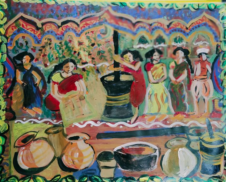 Shona - Paintings & Prints, Drawings & Illustration