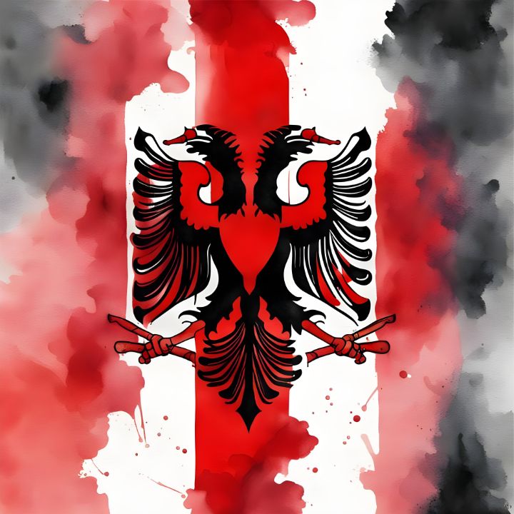 Albanian Eagle - the illyrian - Drawings & Illustration, Ethnic ...