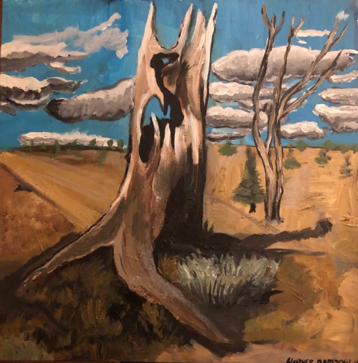 The Hollow Tree of Wisdom - Heather Barstow Fine Art gallery ...