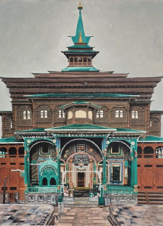 Khanqa-ae-Maula - Art_by_ashita - Paintings & Prints, Buildings ...