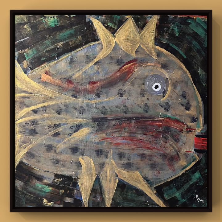 Redfish - Bibi - Digital Art, Abstract, Other Abstract - ArtPal