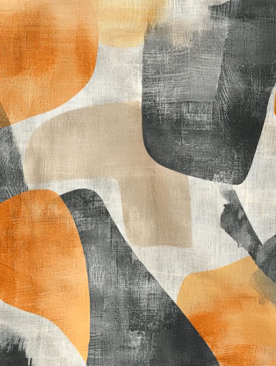 Abstract Brushstroke Modern Art Prin - Vidove - Paintings & Prints ...