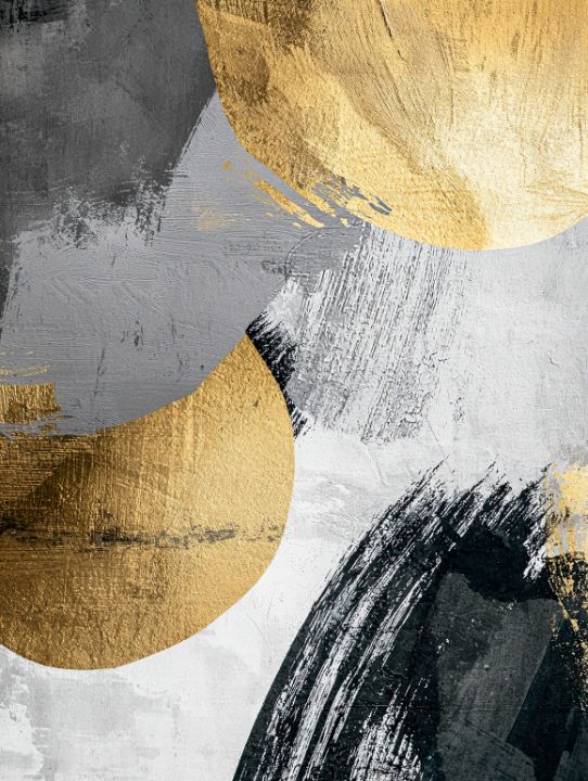 Abstract Brushstroke Modern Art Prin - Vidove - Paintings & Prints ...