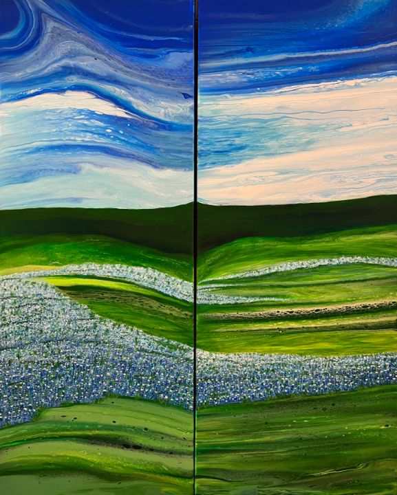 Field of Dreams - Doris Aguirre - Paintings & Prints, Abstract ...