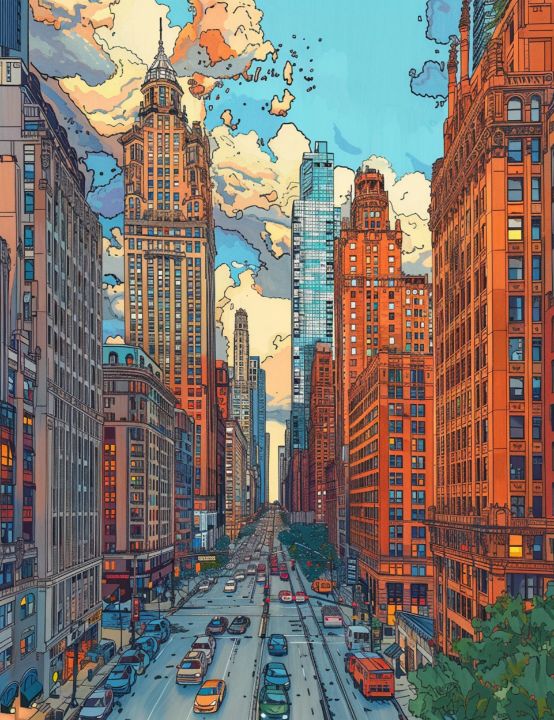 perfect color scheme illustration - Maxleron - Drawings & Illustration ...