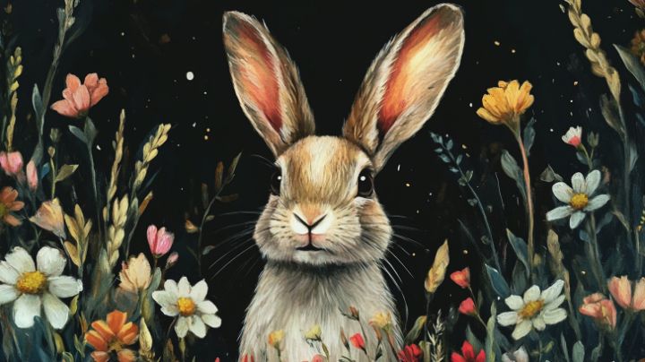 Forest Bunny u1 - Markjordan - Digital Art & AI, Animals, Birds, & Fish ...