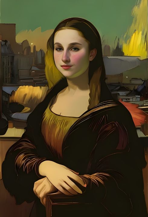 Renaissance Icon MonaLisa 4/10 - Markjordan - Digital Art & AI, People ...