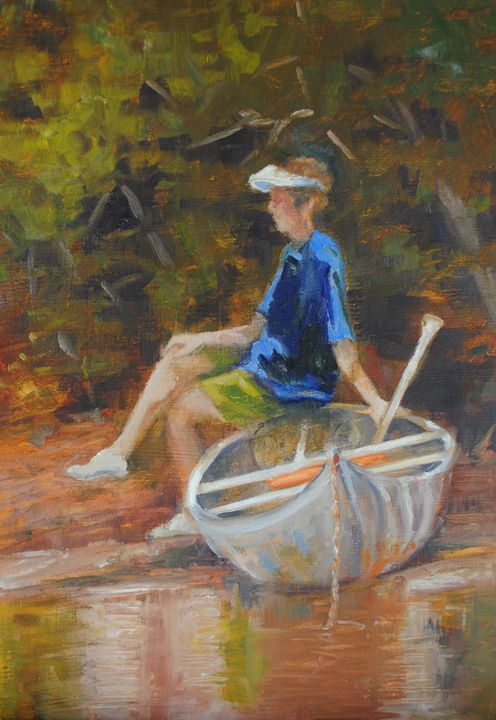 Coloring My World-Nan Perry Art - Paintings & Prints