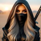 Ninja woman - Nina - Digital Art & AI, People & Figures, Portraits ...