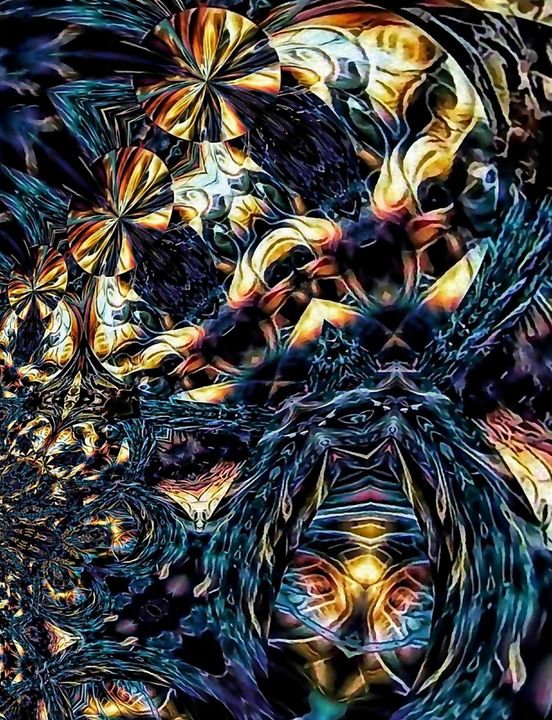 Prismatic Arachnids - MRN Studios - Digital Art & AI, Abstract ...