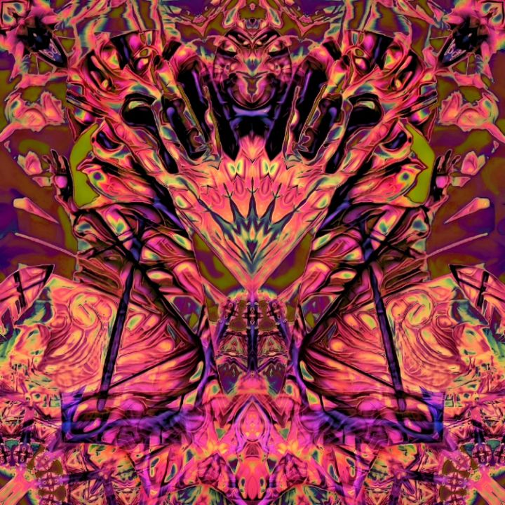 Trippy Garland - MRN Studios - Digital Art & AI, Abstract, Figurative ...