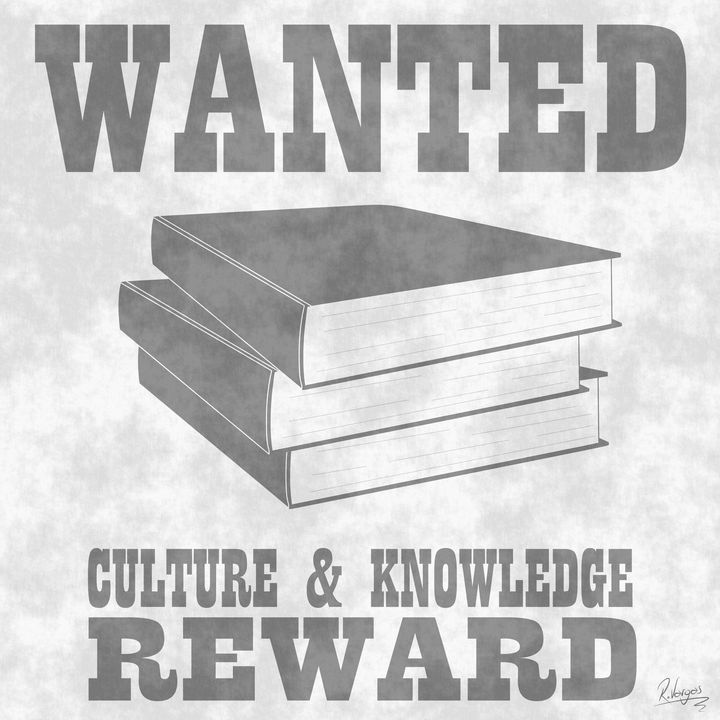 Wanted: Books - R.Vargas - Digital Art & AI, Science & Technology ...