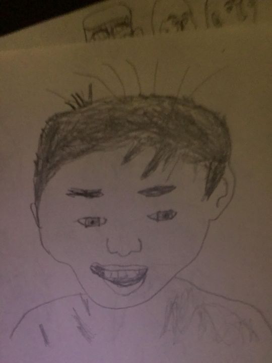 A Realistic Drawing of a Human Boy - ArtisticAlpha - Drawings ...