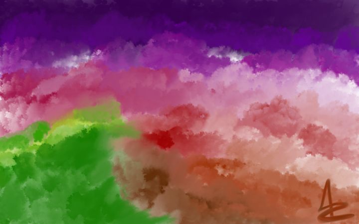 Battlefield - N'ZayneGallery - Digital Art & AI, Abstract, Color - ArtPal