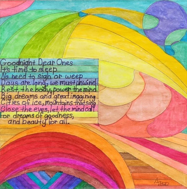 Goodnight Poem - N'ZayneGallery - Drawings & Illustration, Abstract ...