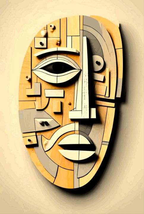 Abstract Human Face - VikArtStudio - Digital Art & AI, Abstract ...