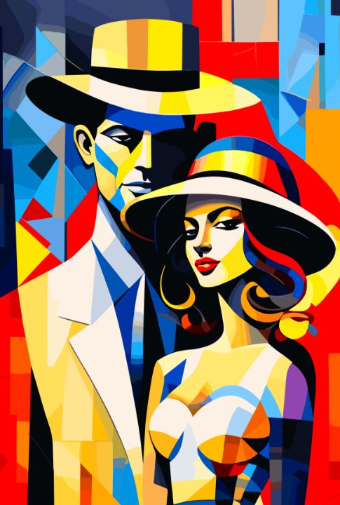 Abstract Duality - VikArtStudio - Digital Art & AI, Abstract ...