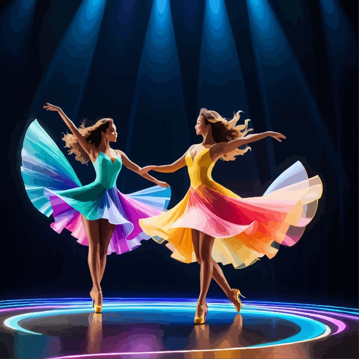 Enchanted Rhythms: Dance Elegance - VikArtStudio - Digital Art, People ...