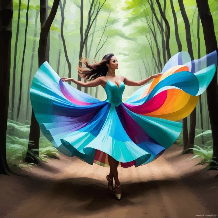 Serenade in Nature: Park Ballet - VikArtStudio - Digital Art & AI ...