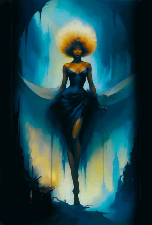 Twilight Muse: Fantasy Femme - VikArtStudio - Digital Art, Fantasy ...