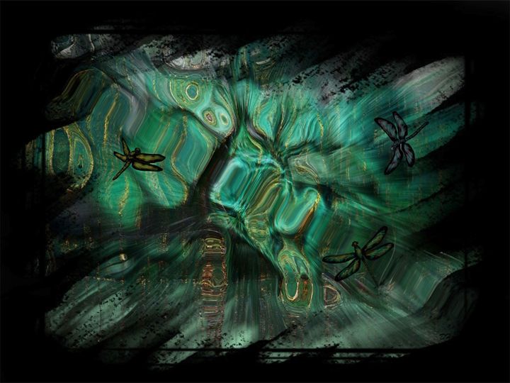 Dragonfly Dreams - Dave Humble - Digital Art & AI, Animals, Birds ...