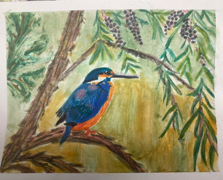 Tropical Bird - Fine Art by Loraine Allison Thompson - Paintings ...