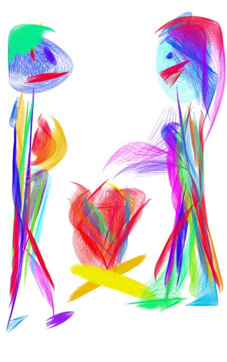 Warming Up - Ashlea Archer - Drawings & Illustration, People & Figures ...