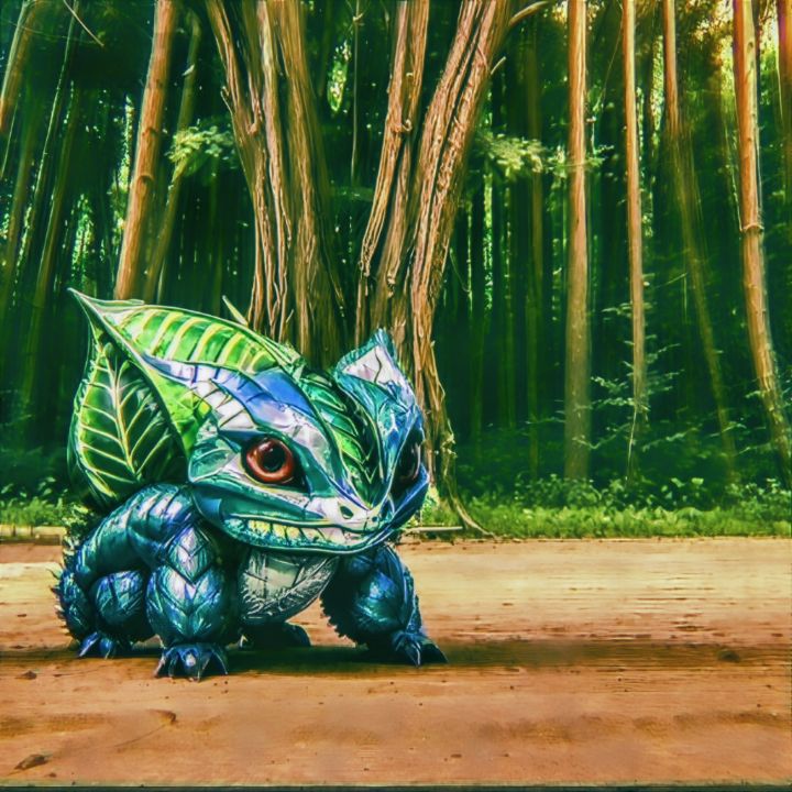 Jacked Bulbasaur - Garudakreol - Digital Art & AI, Childrens Art, TV ...