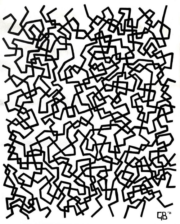 Timelines II - Greg Bryce Fine Artist - Paintings & Prints, Abstract ...