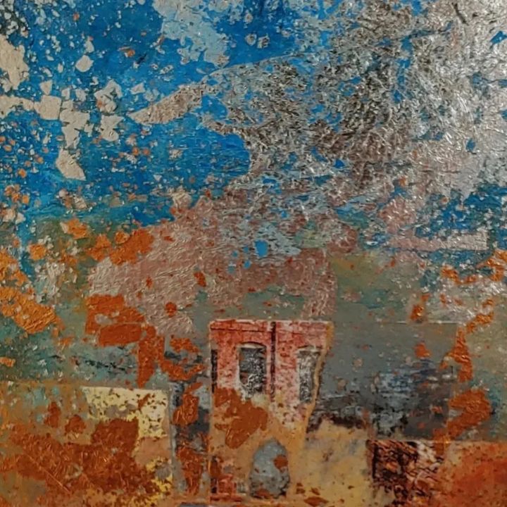 Ruin Under The Pleiades - Rose Cofield Art - Paintings & Prints ...