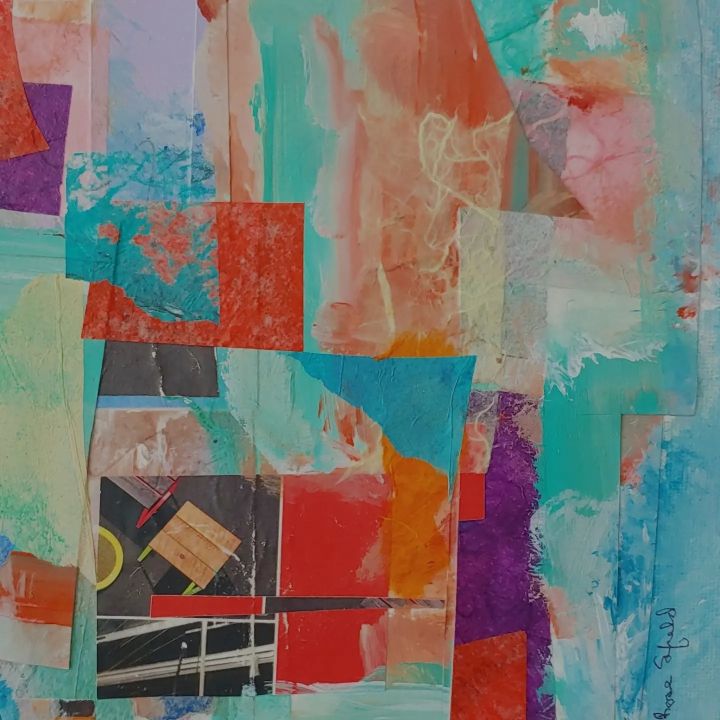 Boxed In - Rose Cofield Art - Paintings & Prints, Abstract, Irregular ...