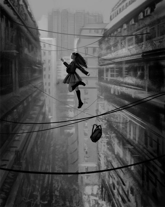 Escape - Swoopfell the Painter - Drawings & Illustration, People ...