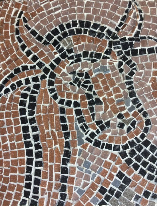 Mosaic Head of Bull - basart - Crafts & Other Art, Mosaics - ArtPal