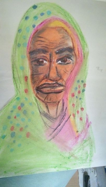 Old lady portrait - Gallary14 - Paintings & Prints, Abstract, Other ...