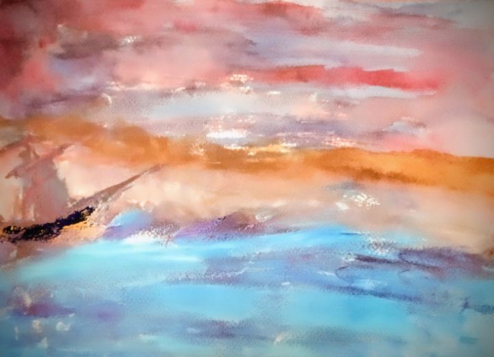 Hidden Gold - Dan Baker - Paintings & Prints, Landscapes & Nature ...