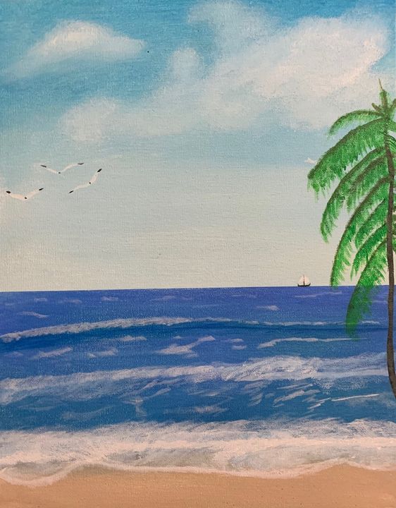 Beach Life - Nb Art Collections - Paintings & Prints, Landscapes ...