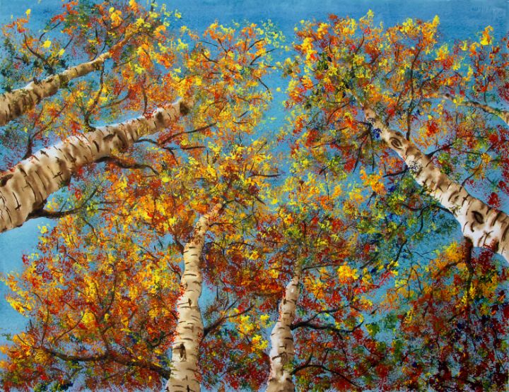 Nostalgic Autumn Days - Spirit of Creation Art by Corynne Hilbert ...