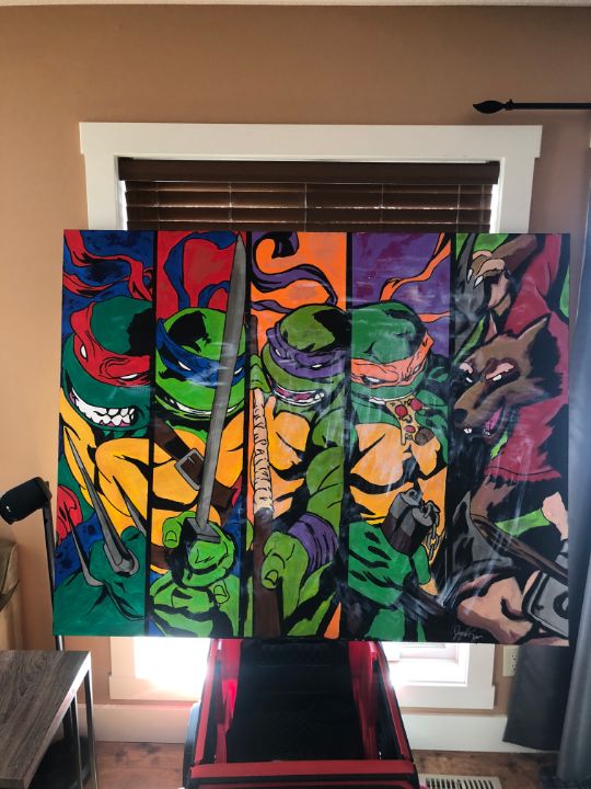 Ninja Turtles - Graphic Gorilla - Paintings & Prints, Entertainment ...