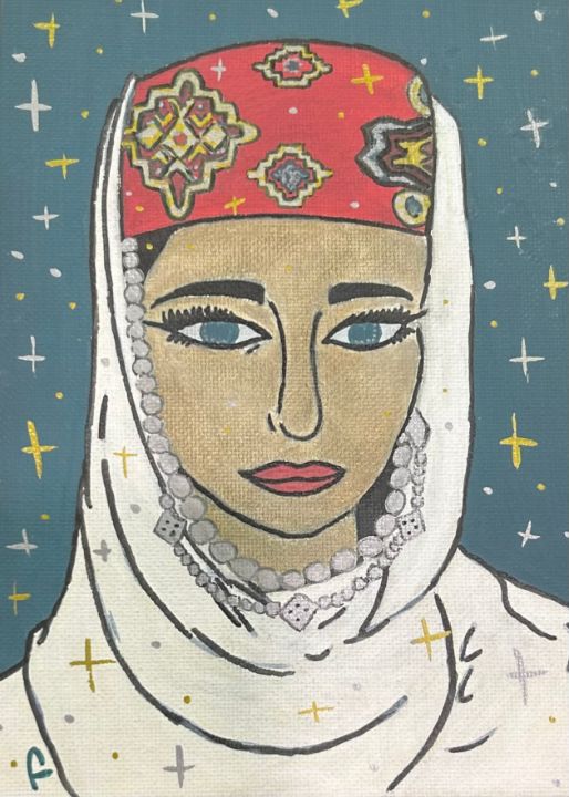 Armenian Taraz Design - HayksArrow - Paintings & Prints, Ethnic ...