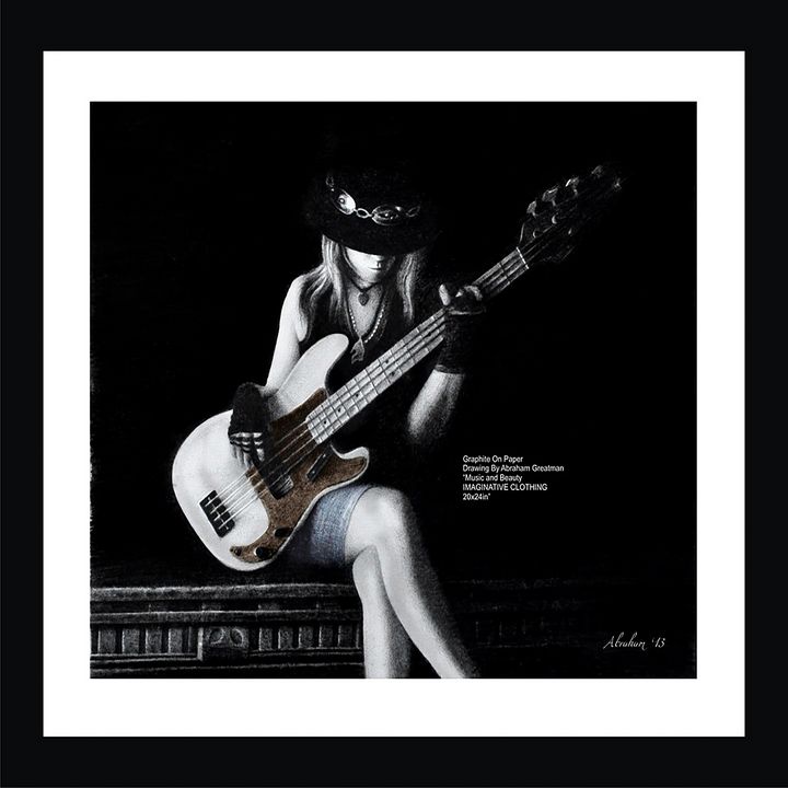 Music And Beauty - Sierra Artist Gallery - Drawings & Illustration ...