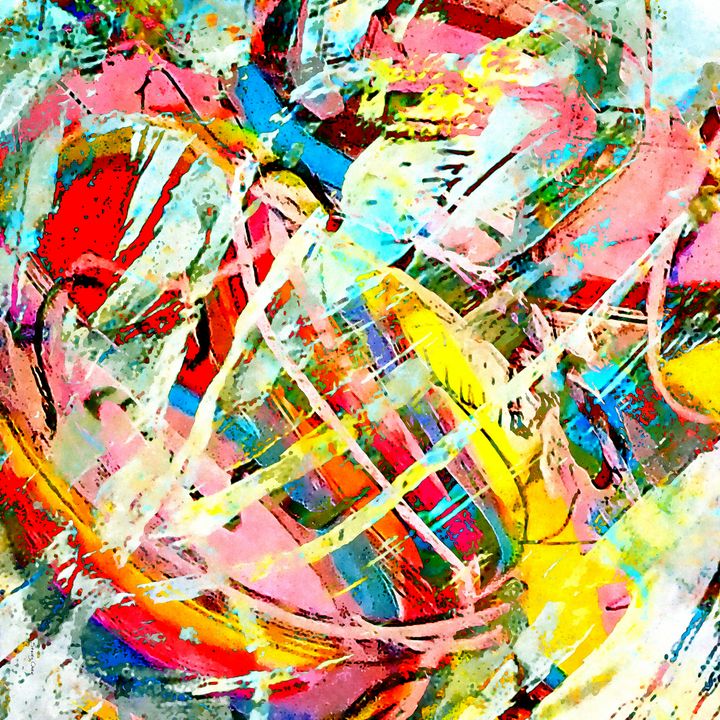 Dance - Stacey Art Prints - Paintings & Prints, Abstract, Organic - ArtPal