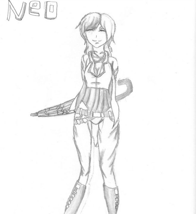 Neo From Rwby Ceras Art Drawings And Illustration Fantasy And Mythology Fantasy Men And Women